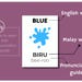 Malay Color Flashcards for Kids | Learn Colors in Malay | A4 Printable ...