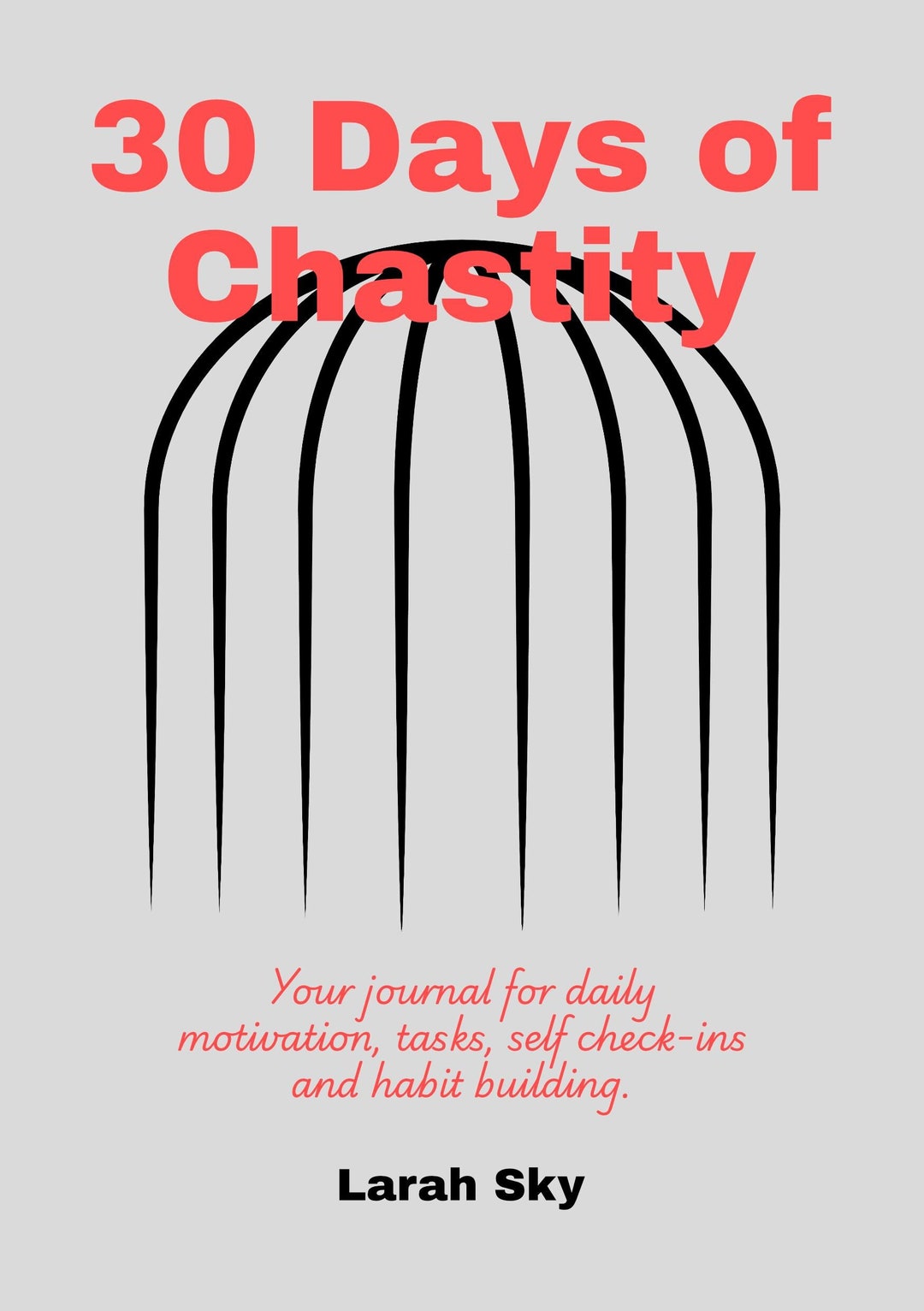 30 Days of Chastity Journal - Locktober Femdom Guide - Larah Sky - Etsy