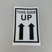 This Side up 4"x6" Printable Thermal Shipping Label Design - Etsy