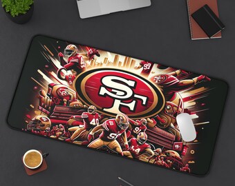 Mouse Pad San Francisco 49ers NFL Fabric Covered Mouse Pad - Etsy
