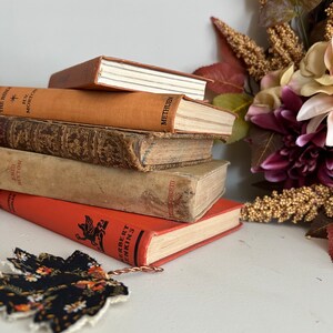 Vintage Book Stack - Fall Styling Prop - Autumn Decor - Instant Mini ...