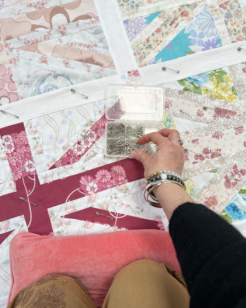 Union Jack Patchwork Quilt Pattern Digital Pdf Download - Etsy