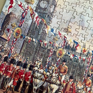 Vintage George V Queen Mary Silver Jubilee Jigsaw Puzzle 1935 ~ Rare ...
