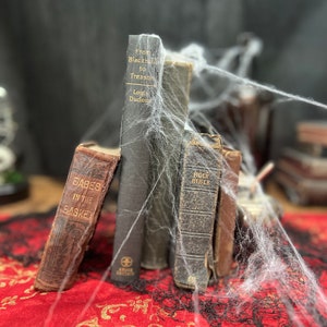 Vintage Spooky Gothic Book Stack - Halloween Styling Prop - Instant ...