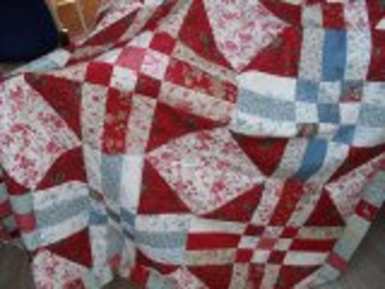 Moda Jelly Roll Quilt Pattern Digital Eyecatching Quilt Created Using a ...