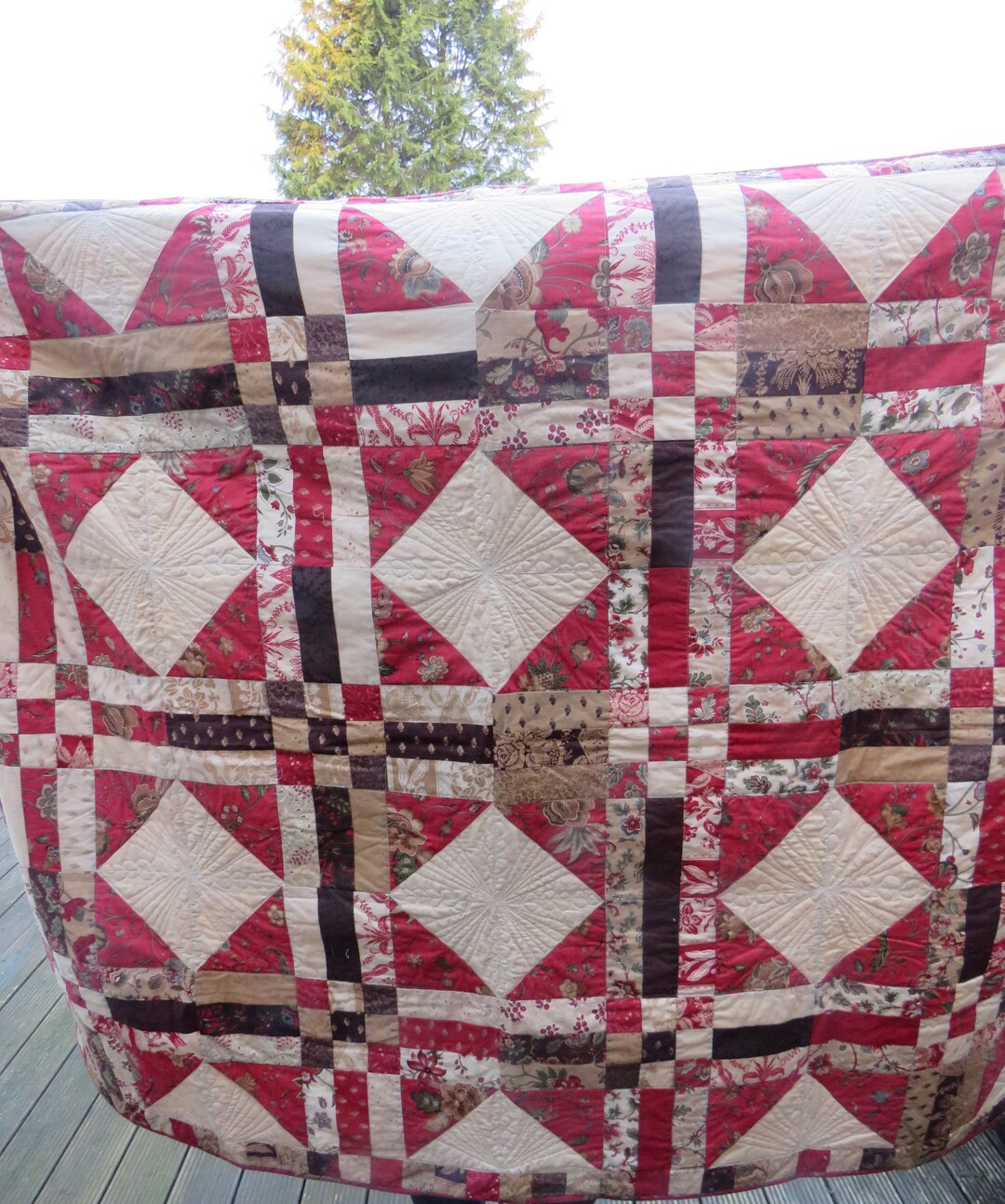 Moda Jelly Roll Quilt Pattern Digital - Eyecatching Quilt Created Using ...