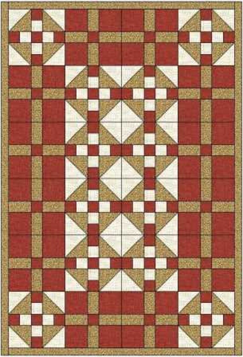 Grandmothers Choice Quilt Pattern Digital Delightful Quilt | Etsy