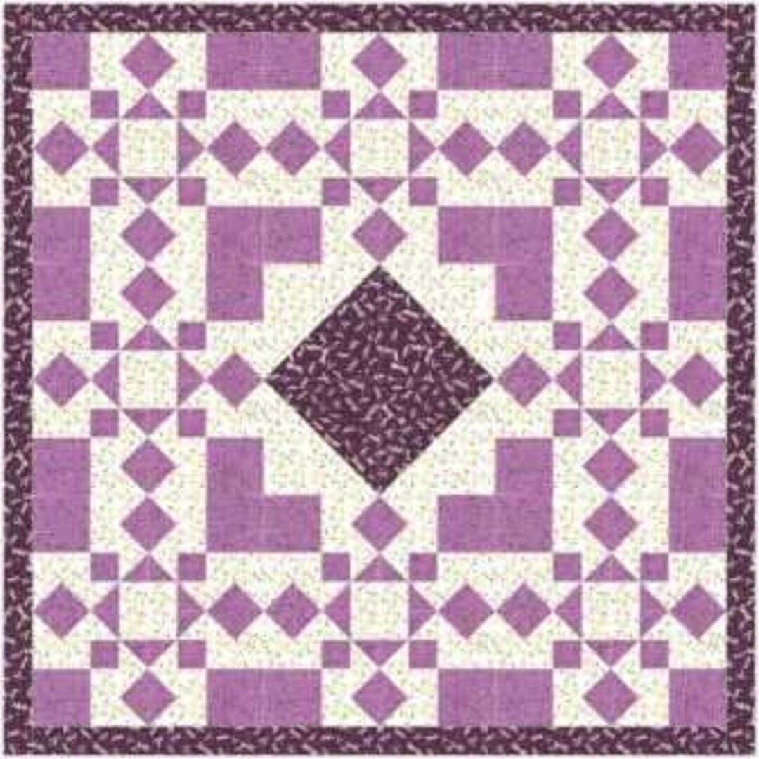 Temple Court Quilt Pattern Digital - Etsy