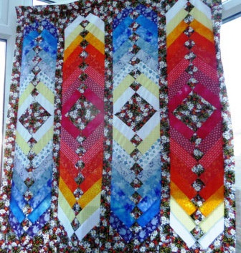 French Braid Quilt Pattern Digital Simple When You Take It - Etsy