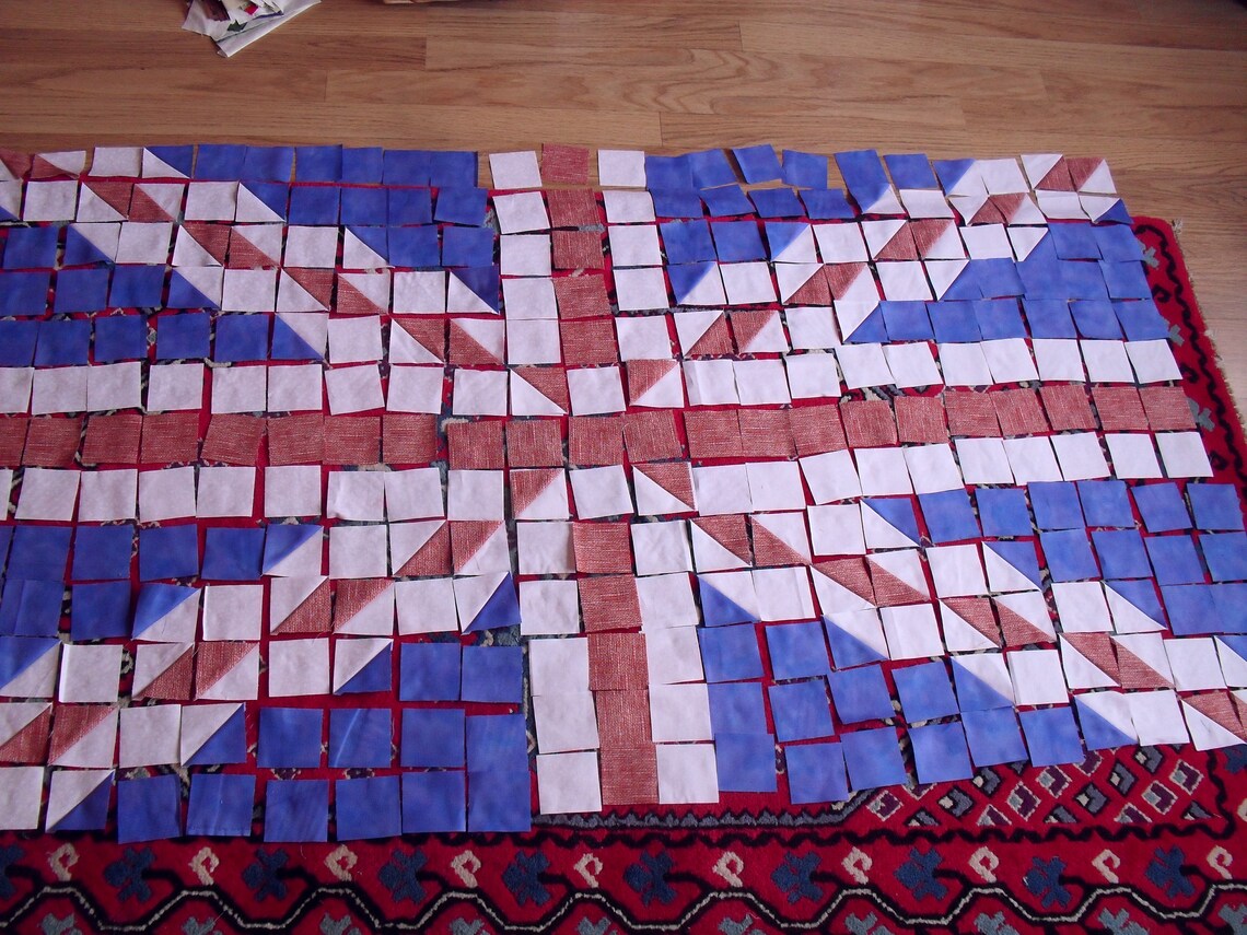 Union Jack Lap Quilt Pattern Digital - Etsy