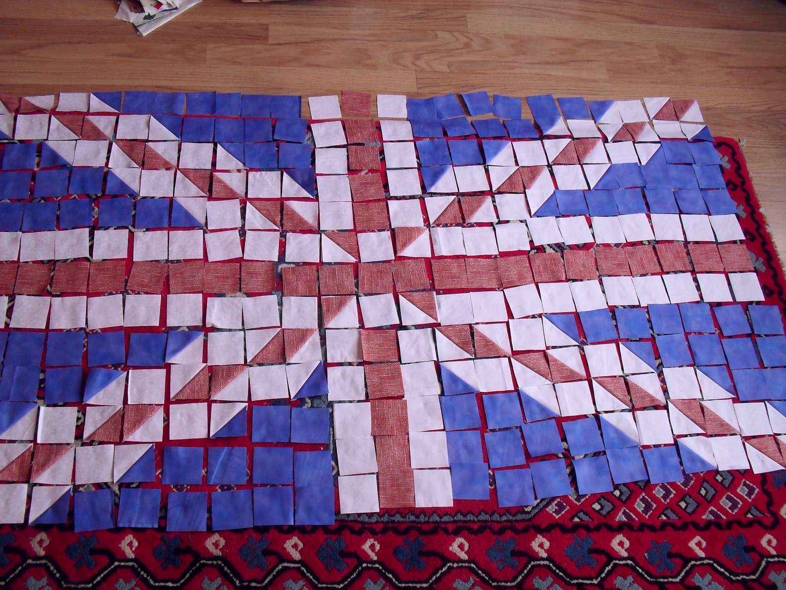 Union Jack Lap Quilt Pattern Digital - Etsy
