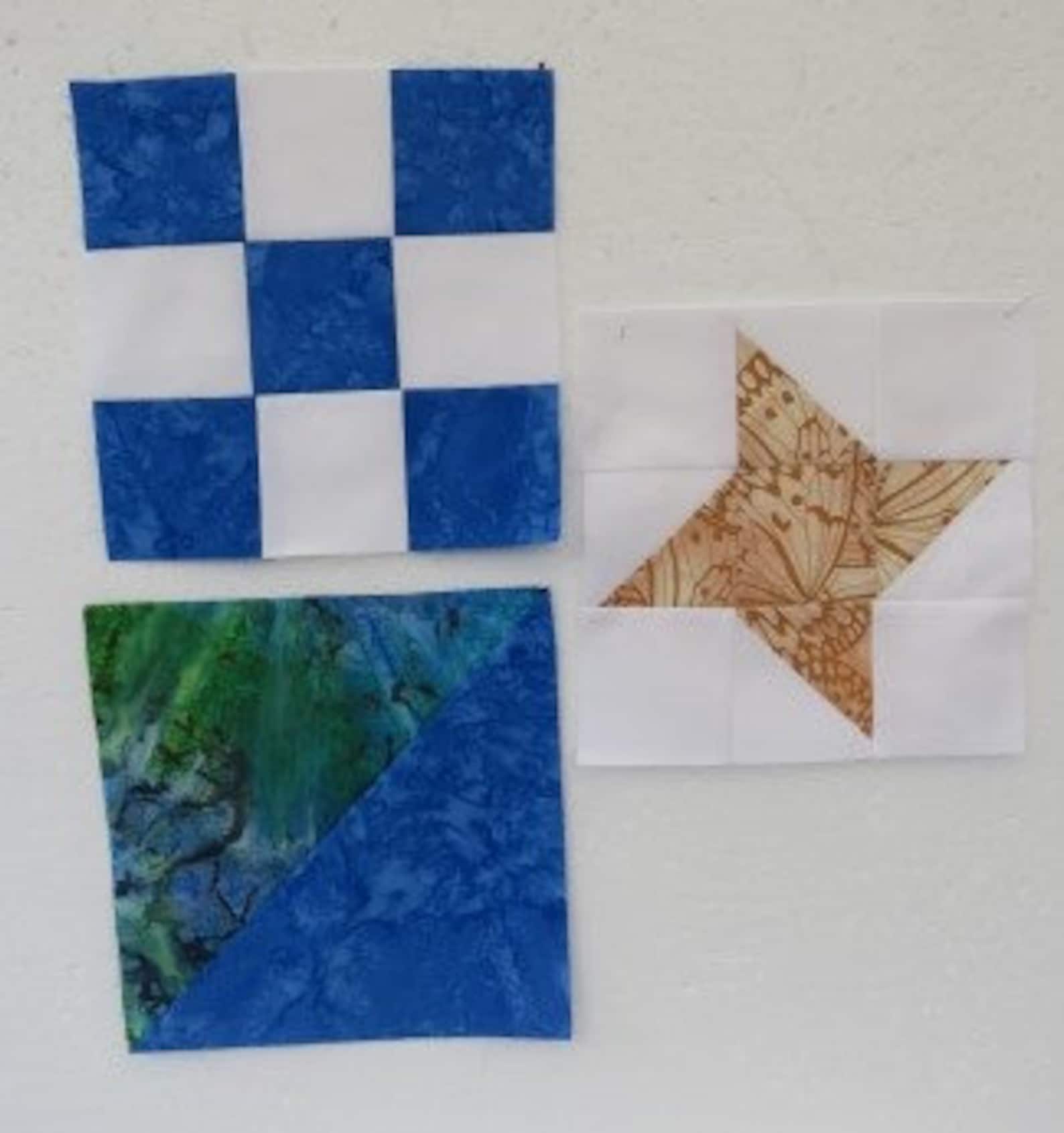 Irish Chain Star Quilt Pattern Digital Easy but Eyecatching | Etsy