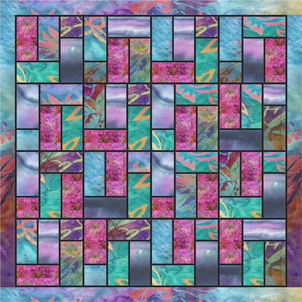 Stained Glass Fabric - Etsy