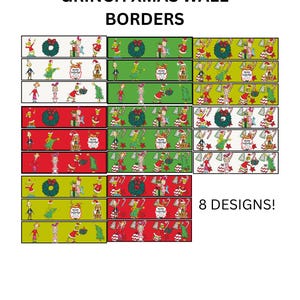 Grinch Wall Borders - Etsy