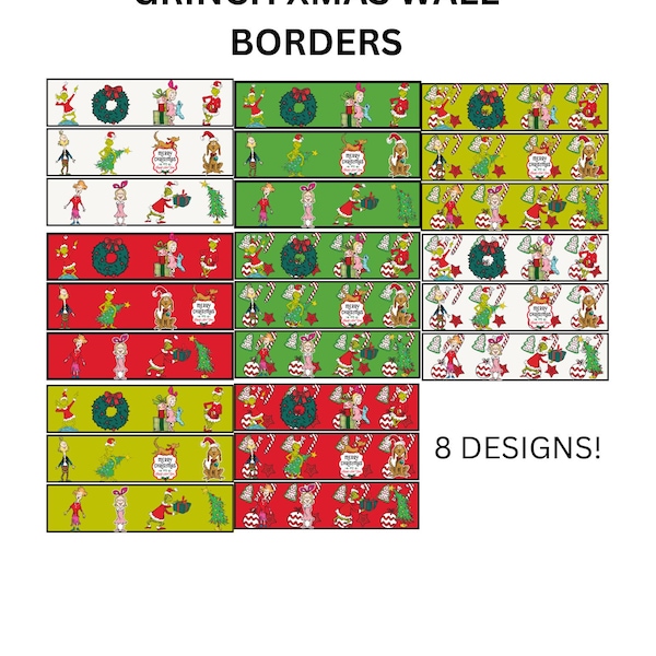Grinch Border - Etsy