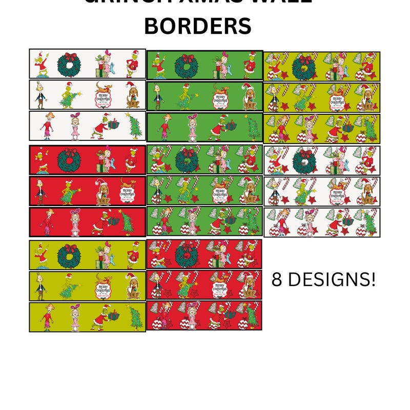 Grinch Border - Etsy
