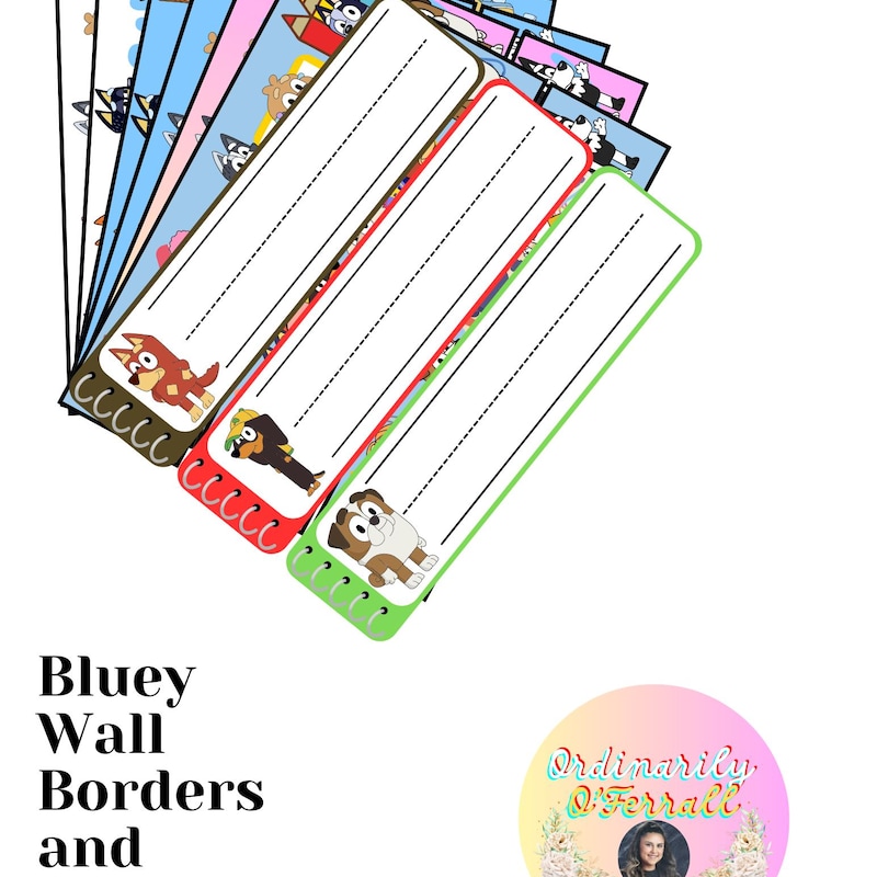 Bluey Classroom Labels - Etsy Australia