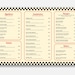 Retro Diner Menu Template | 17x11 Trifold | Editable Indesign ...