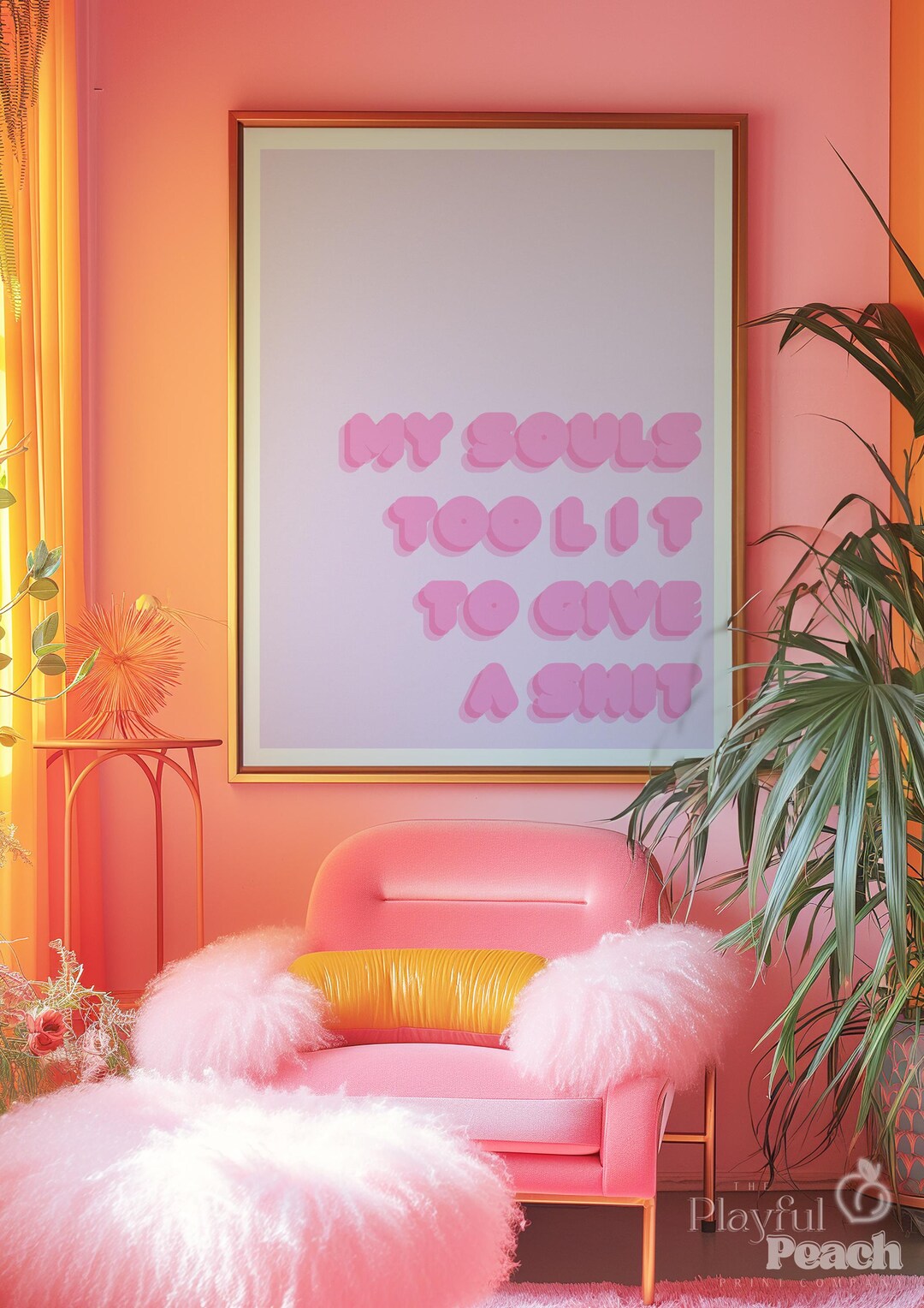 Too LIT to Give a SHIT Digital Art Print - Etsy