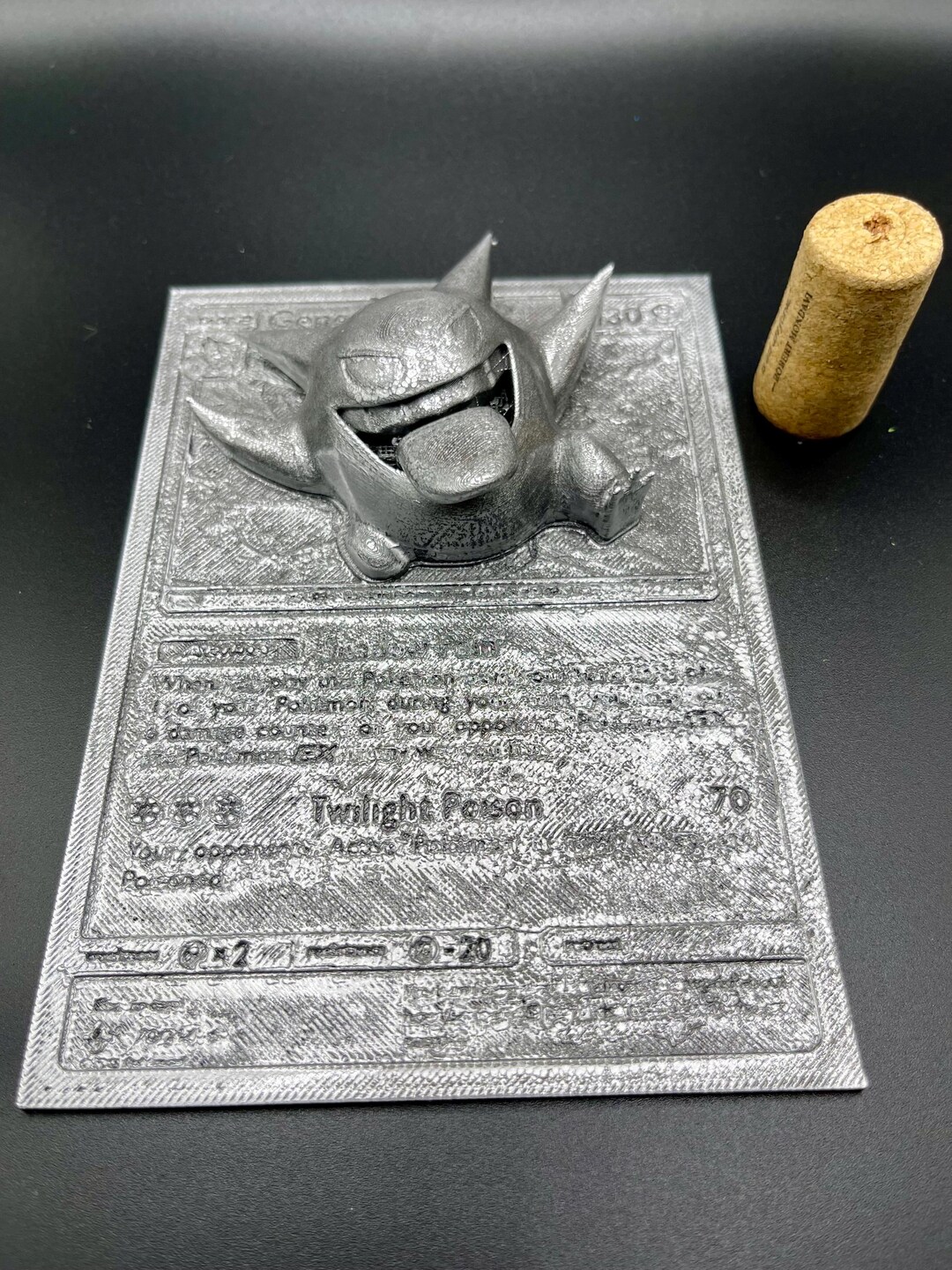 3D Printed Gengar Pokémon Card Display Unique Wall Art or Desk Décor - Etsy