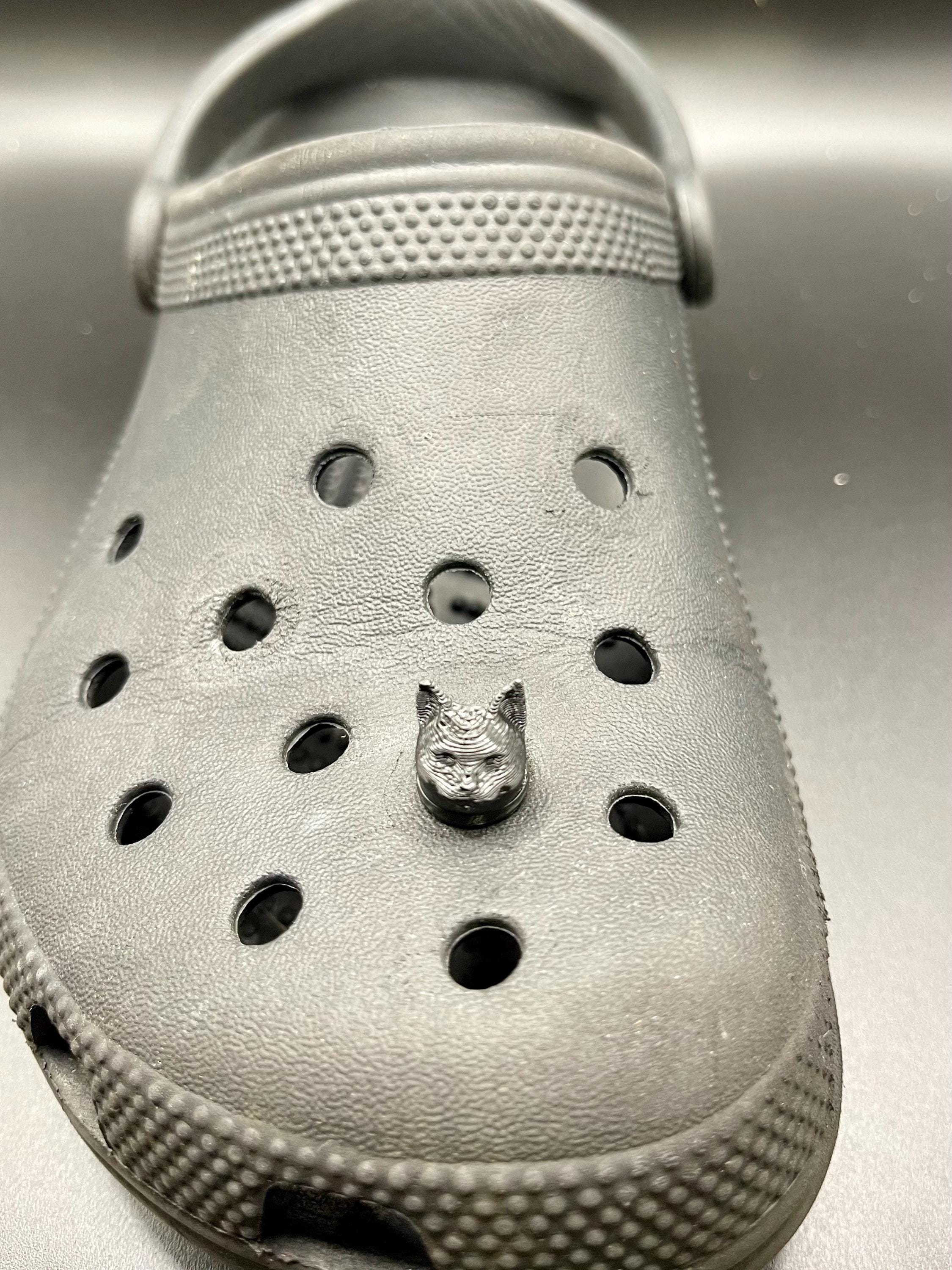 Cat Charm Crocs Accessory 3D Printed Animal Shoe Charm for Crocs ...
