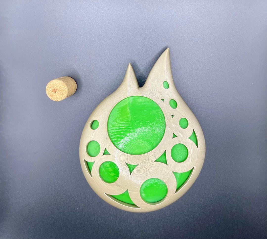 3D Printed Stamina Wheel With Twinkle Lights Inspired by Zelda: Breath ...