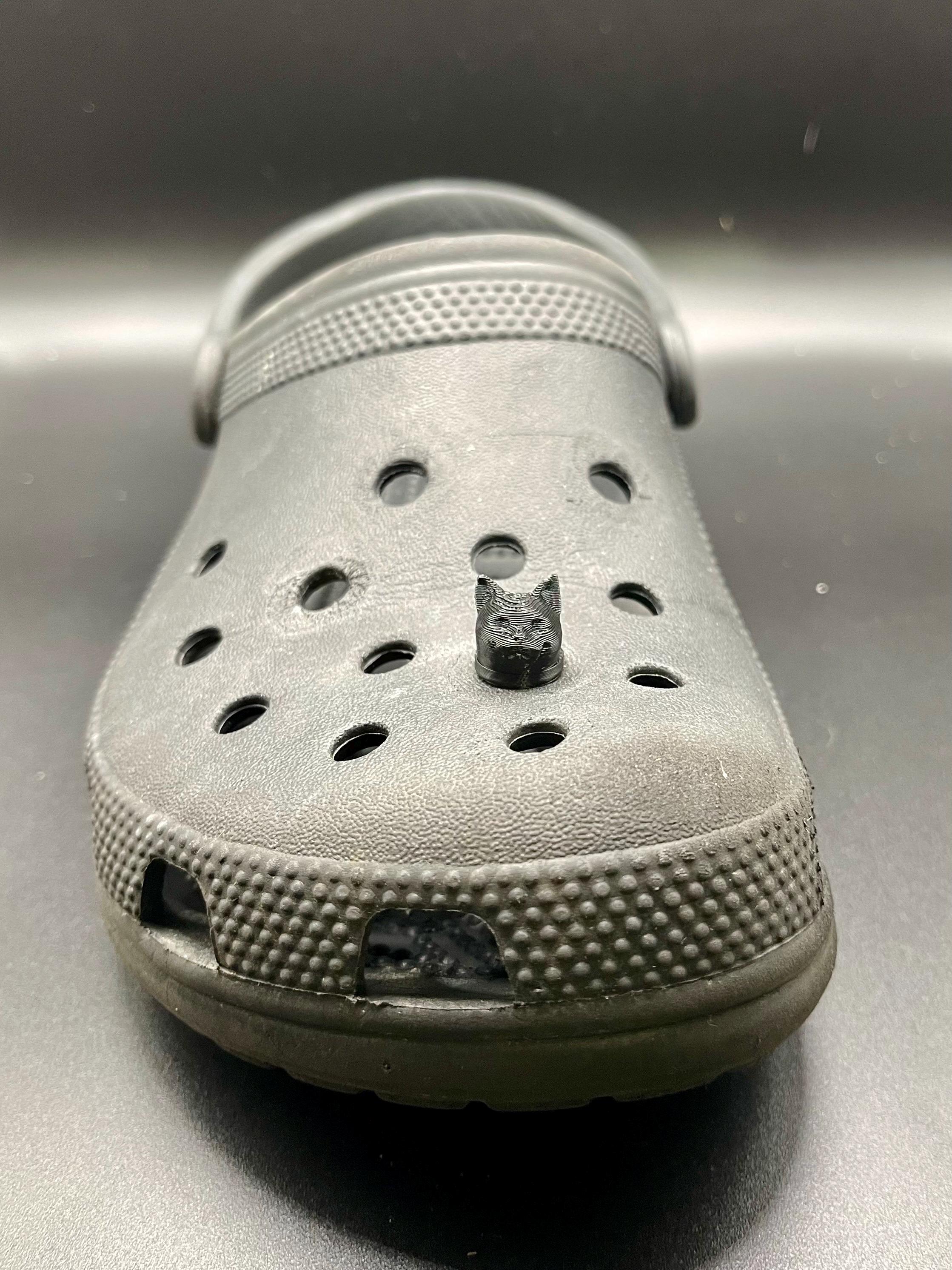 Cat Charm Crocs Accessory 3D Printed Animal Shoe Charm for Crocs ...