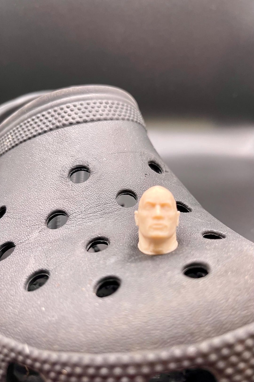 Rock on a Croc Charm 3D Printed Croc Accessory, Duane Johnson Inspired ...