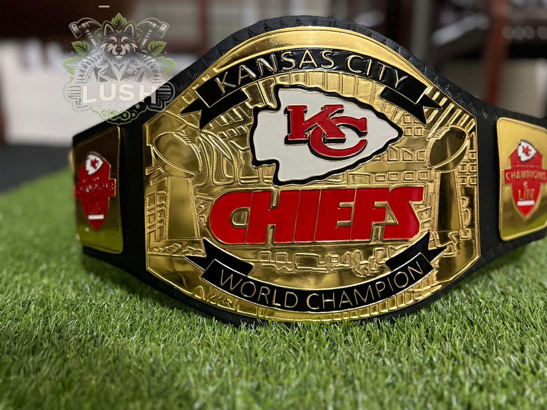 Kansas City Chiefs World Heavyweight Champions NFL Championship Belt ...