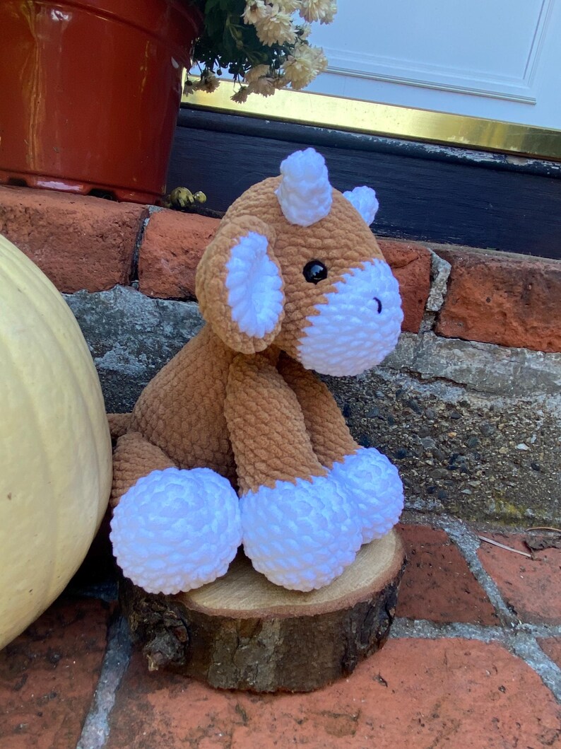 Crocheted Cow, Crocheted Calf, Calf Amigurumi, Cow Amigurumi, Cow ...