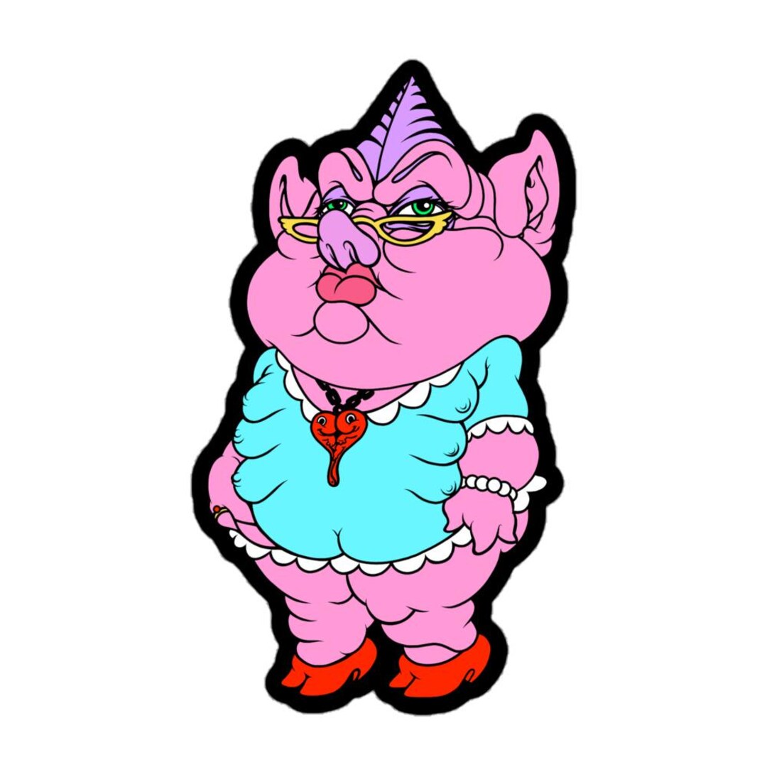 Gene Unipig Sticker by Ron English - Etsy