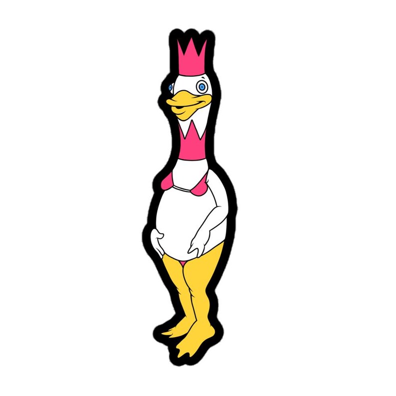 Allie Quack Sticker by Ron English - Etsy