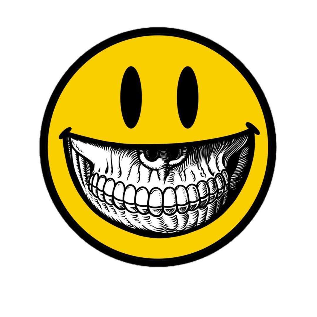 Original Grin Sticker by Ron English - Etsy