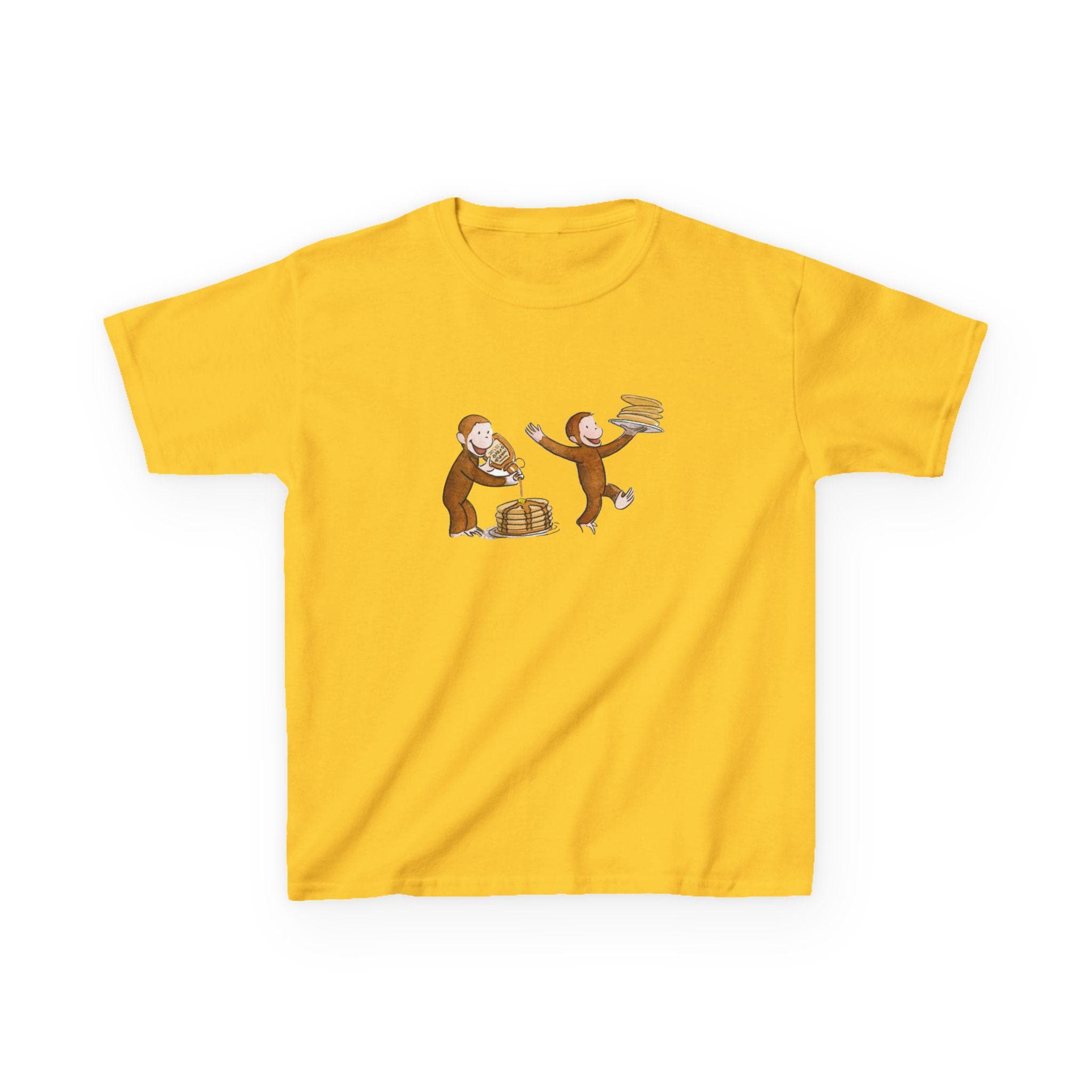 Curious George Graphic Shirt - Kids Y2K Cartoon Shirt, Nostalgic ...
