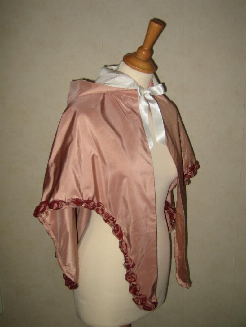18th Century Mantelet short Cloak Pattern - Etsy