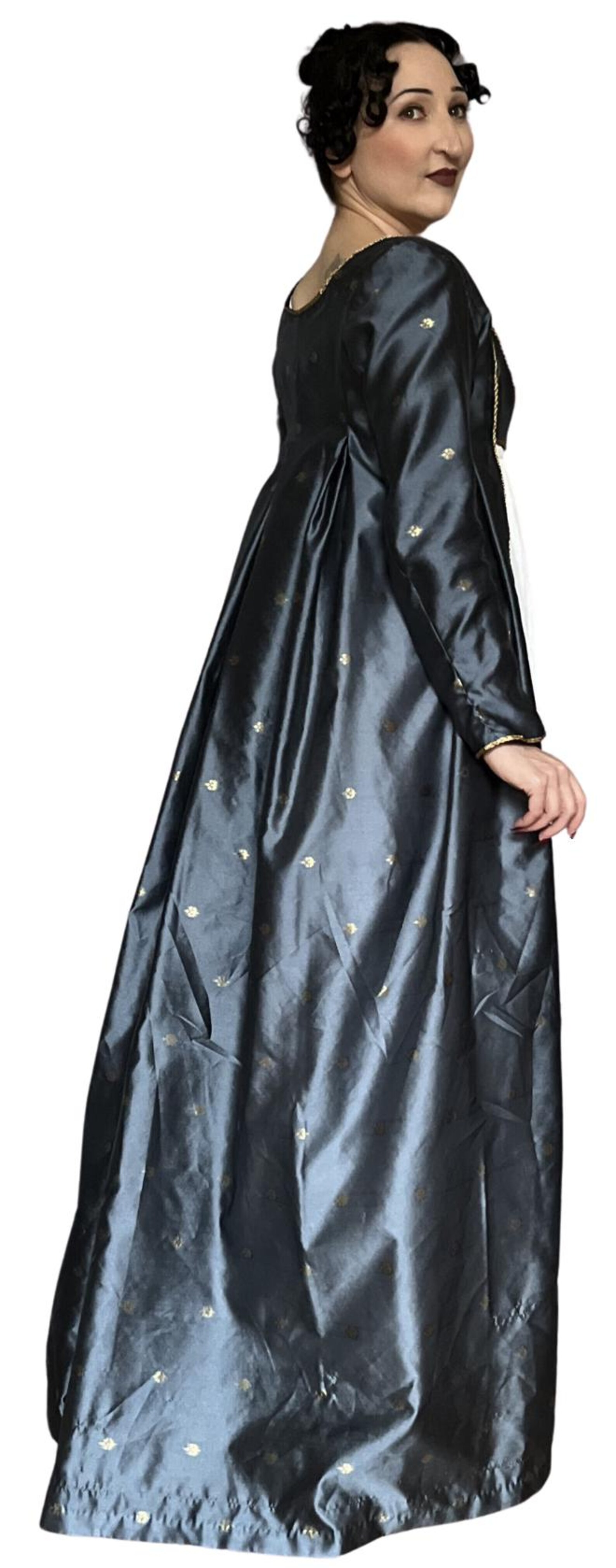 Regency Open Robe 1790-1805 Pattern - Etsy