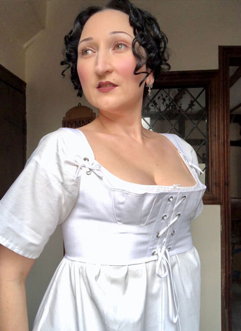 Early 19th Century Regency Short Stays Pattern - Etsy
