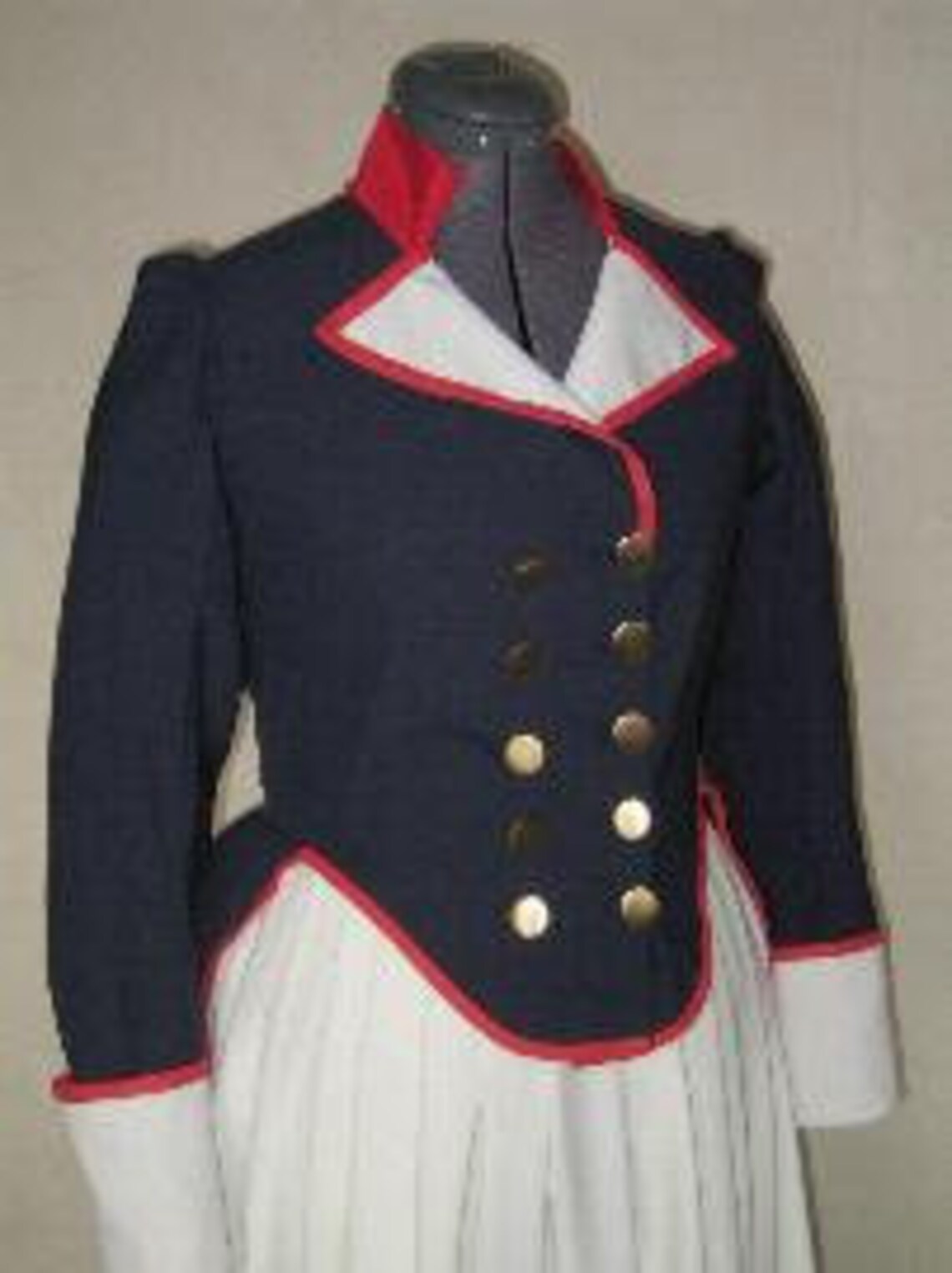 1790s French Revolution Redingote Dress Pattern 18th Century | Etsy