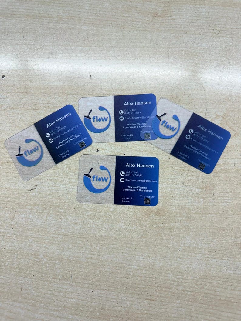 Transparent Business Cards Custom Design Plastic Card for Business PVC ...