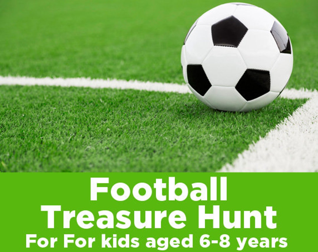Football Treasure Hunt Complete Set for Kids Aged 6-8. Available for ...