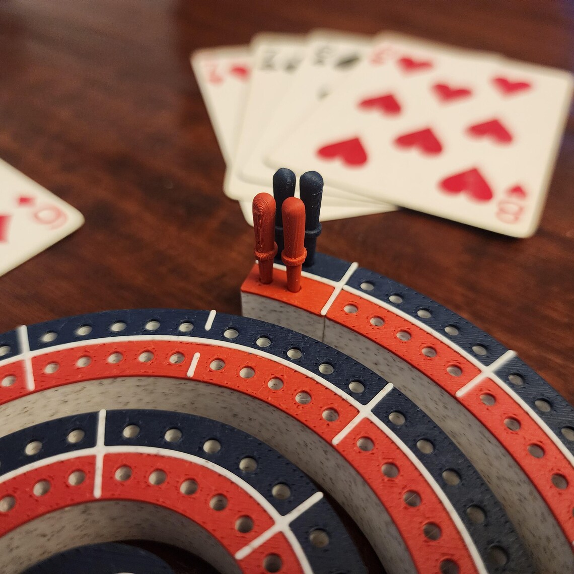 Spiral Cribbage Board - Etsy