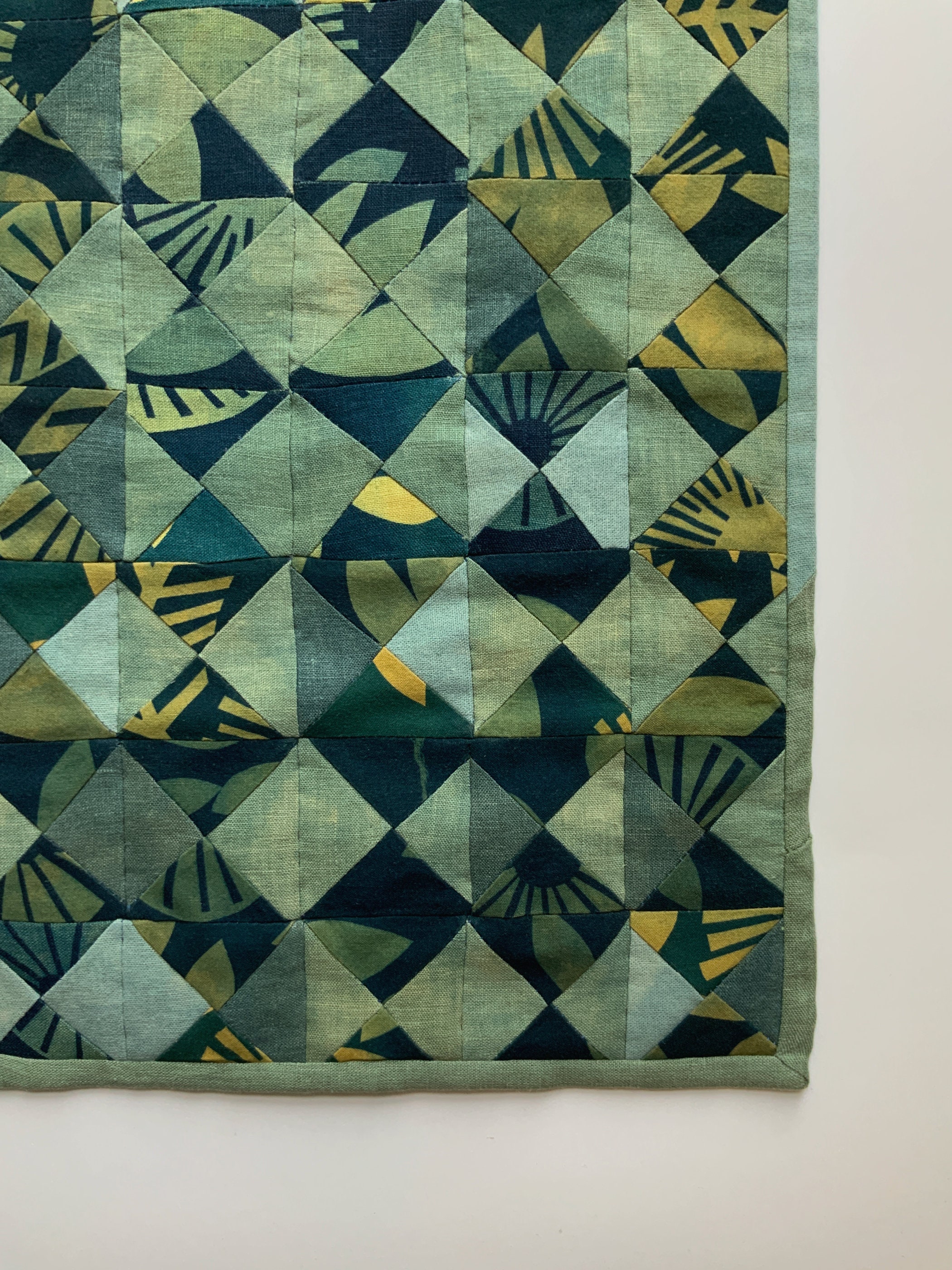 Garden Cyanotype Wall Hanging Cyanotype Fabric, Textile Wall Hanging ...