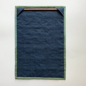 Garden Cyanotype Wall Hanging Cyanotype Fabric, Textile Wall Hanging ...