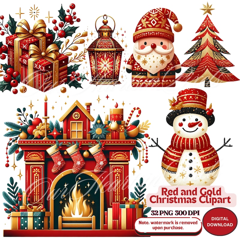 Gold Christmas - Etsy