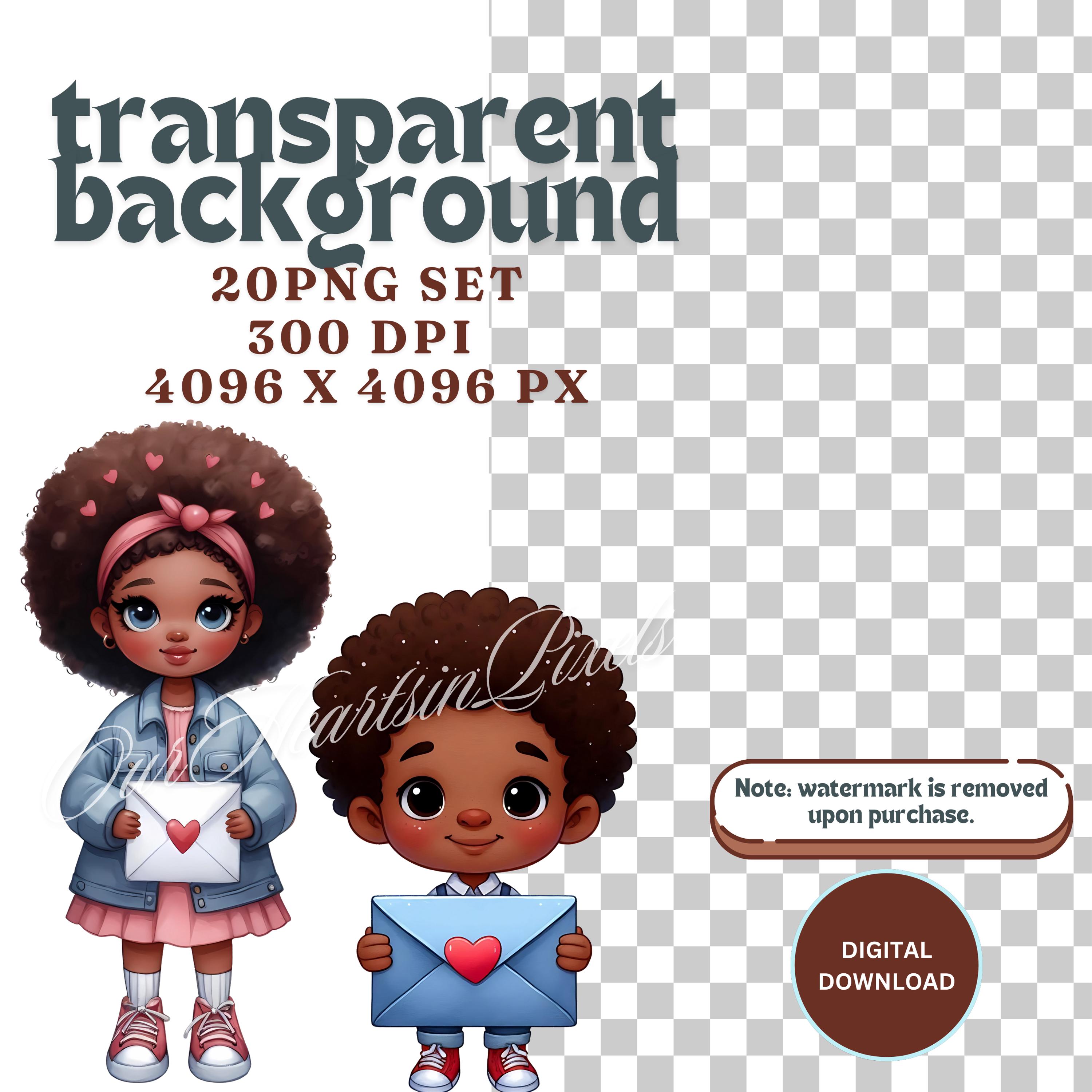 Valentine's Boy and Girl Clipart Bundle | Cute Love-themed Clip Art for ...