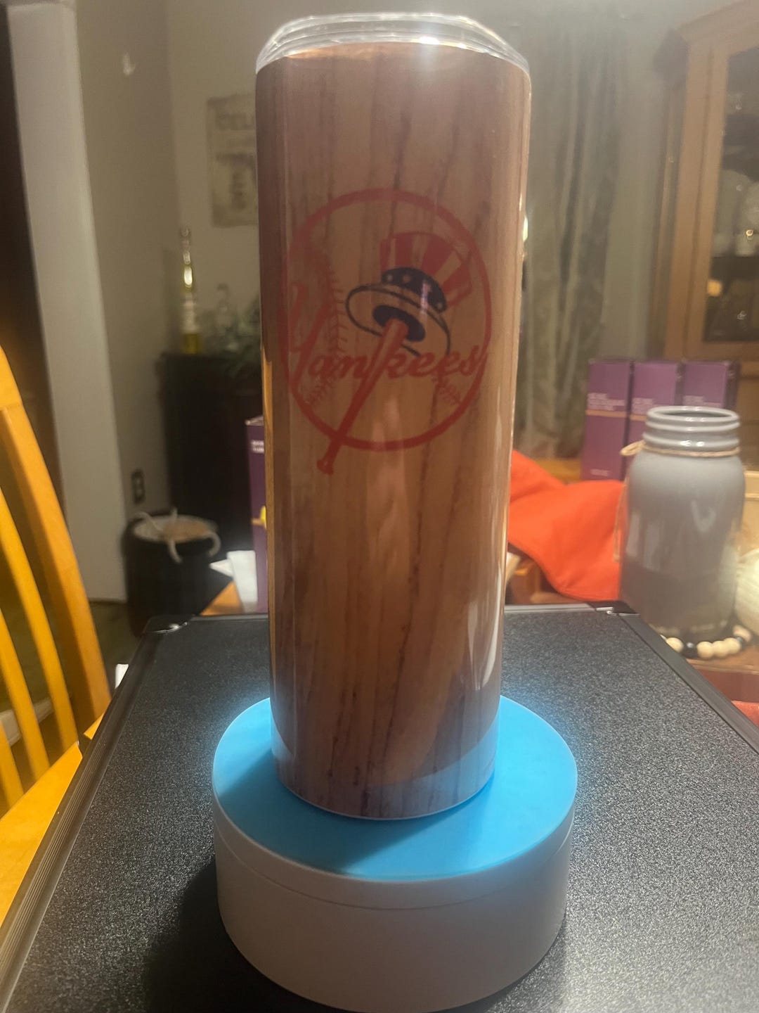 20 Oz New York Yankees Wood Bat Look - Etsy