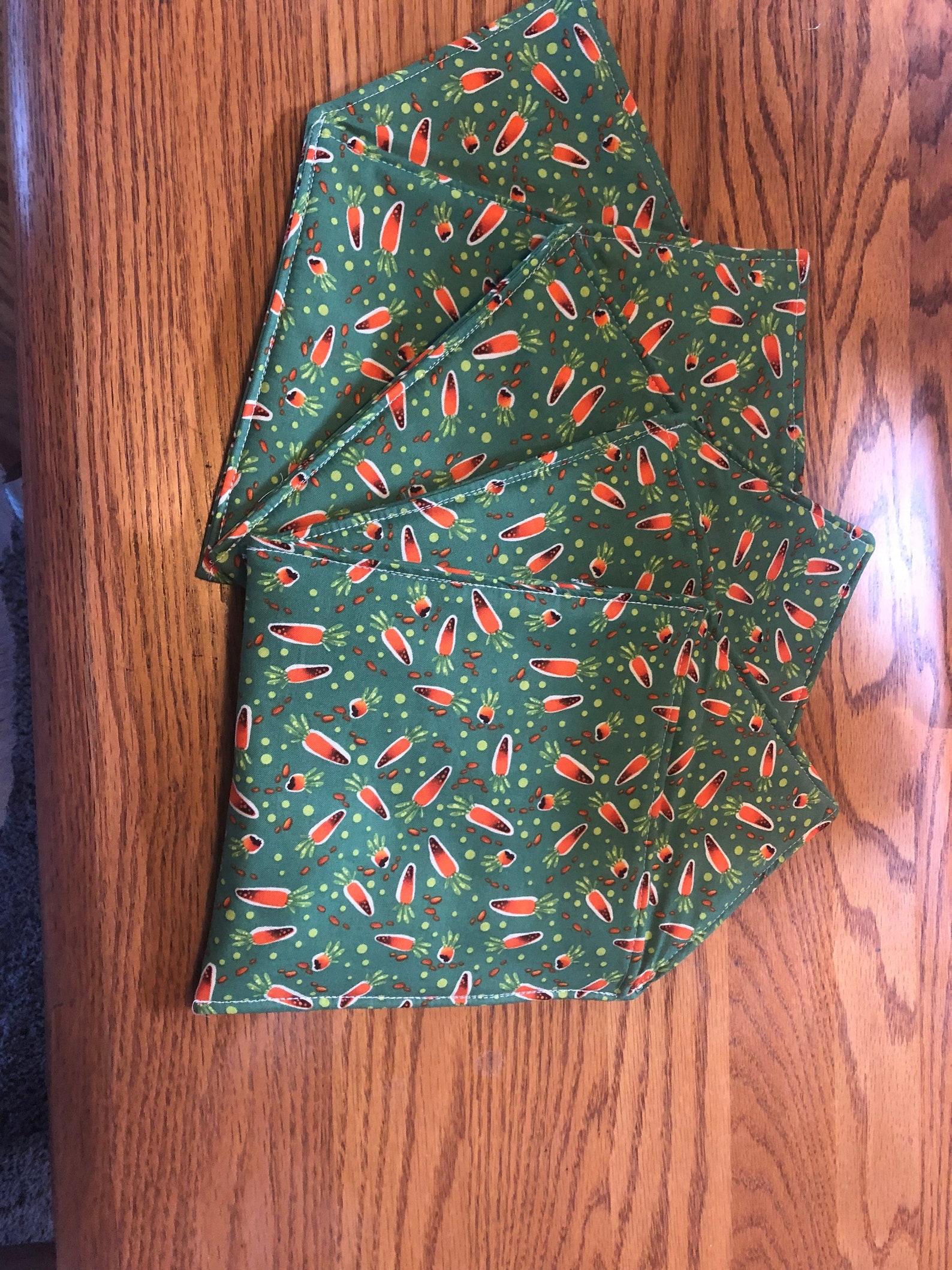 Potato zapper microwave vegetable theme fabric reusable | Etsy