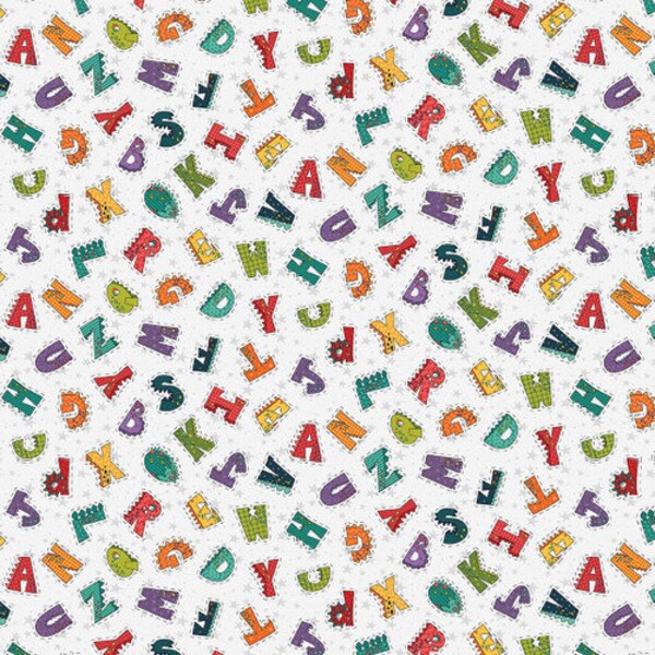 Alphabet Fabric - Etsy