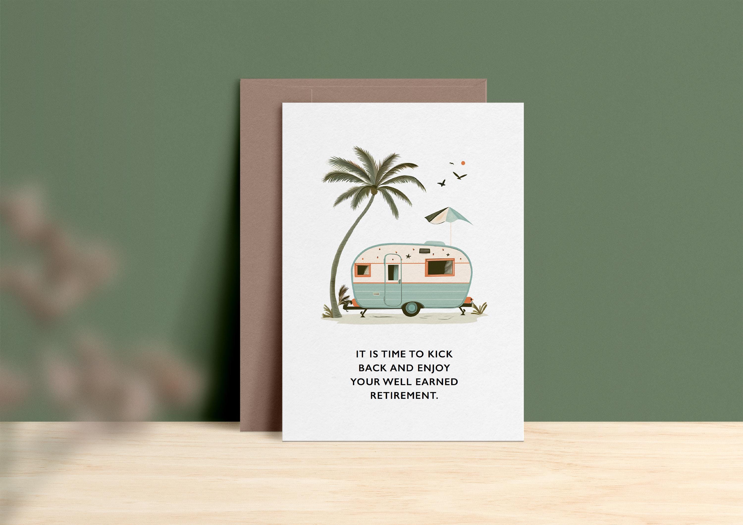 Funny Retirement Card – Caravan Design, Coworker Leaving - Etsy UK