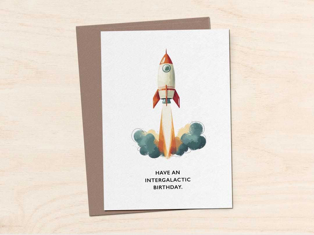 Have an Intergalactic Birthday Card - Space Card, NASA Birthday Card ...